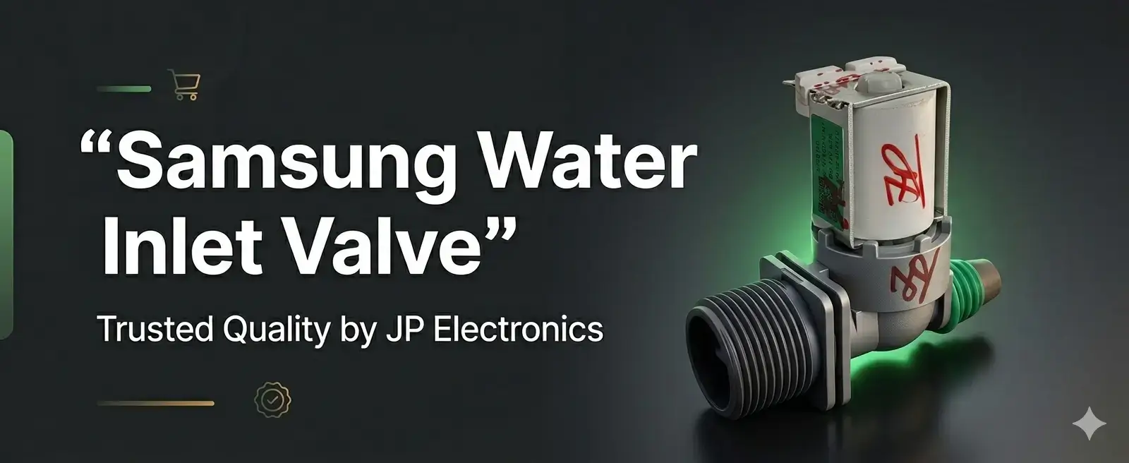 Samsung Washing Machine Water Inlet Valve | Types & Genuine Single Valves